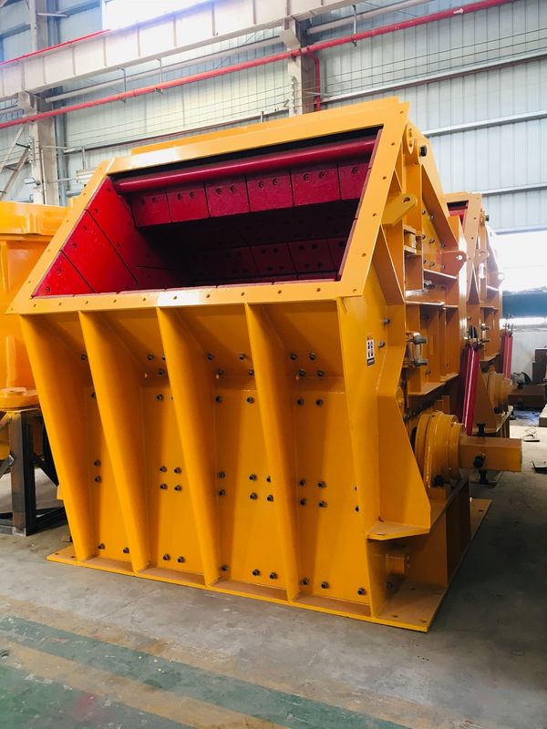 Quarry Hydraulic Impact Crusher Machine Portable PF1210 For Medium ...