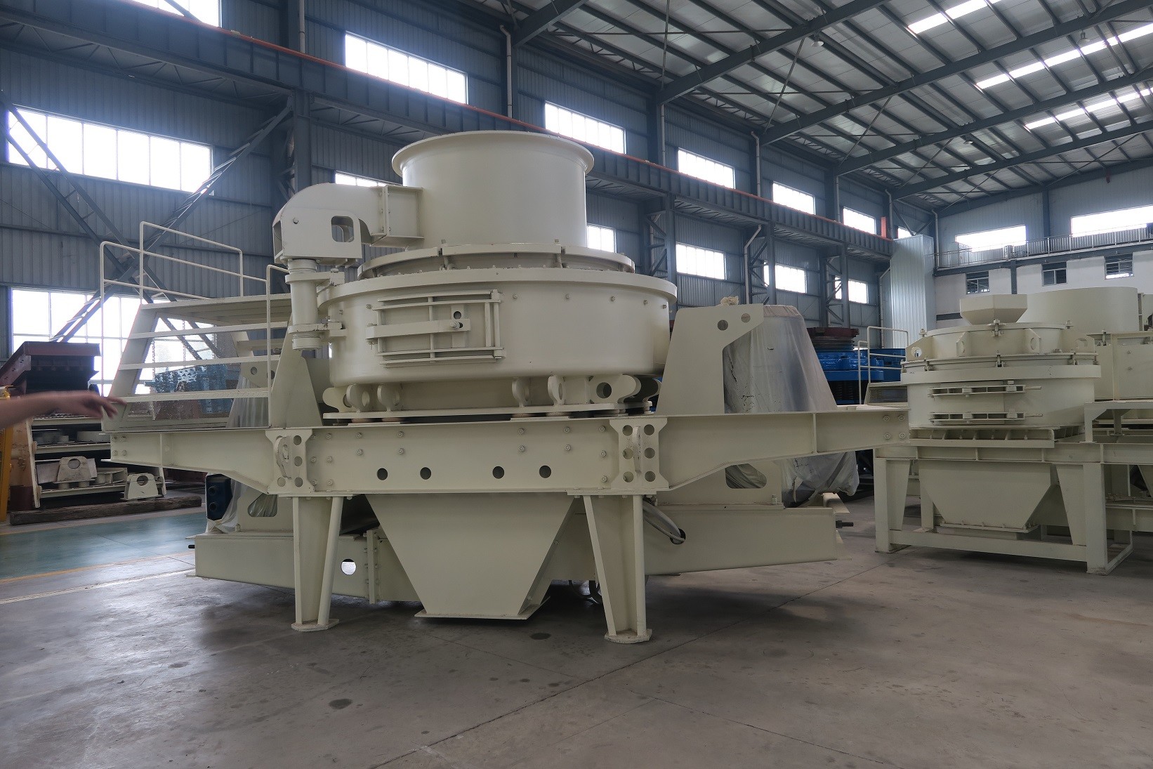 VSI 9526 Plaster Sand Making Machine Vertical Shaft Impactor Crusher